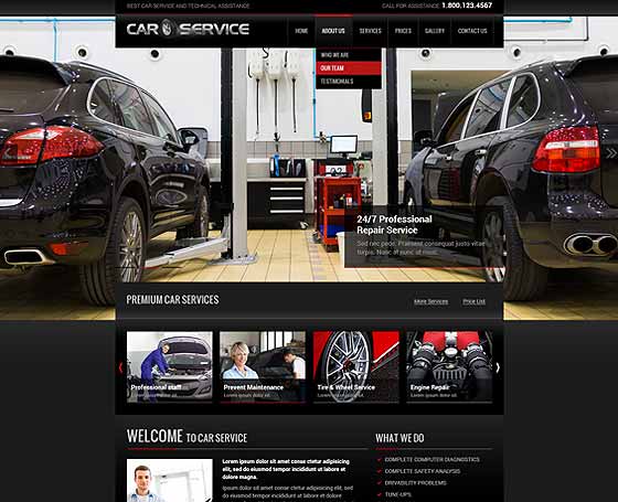 Tentakel Injizieren Du Wirst Besser Werden Mechanic Website Template 